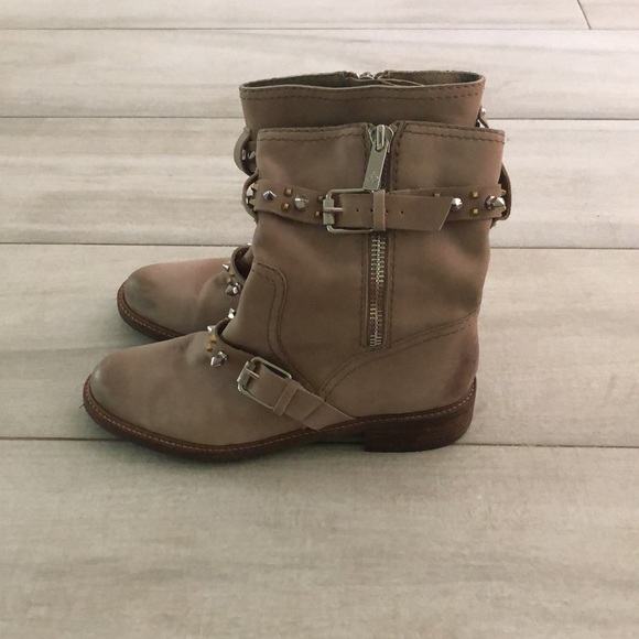 Sam Edelman | Shoes | Sam Edelman Adele Studded Biker Boot | Poshmark